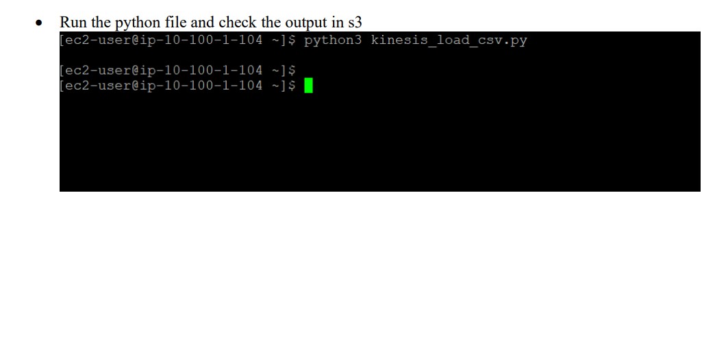 Kinesis Firehose and Snowflake Steps: Kinesis and Snowflake Integrate