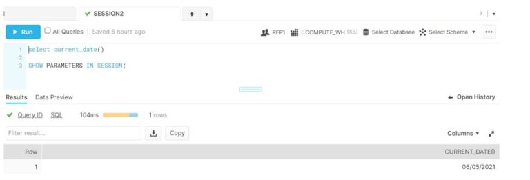 Snowflake Parameters Management - Cloudyard