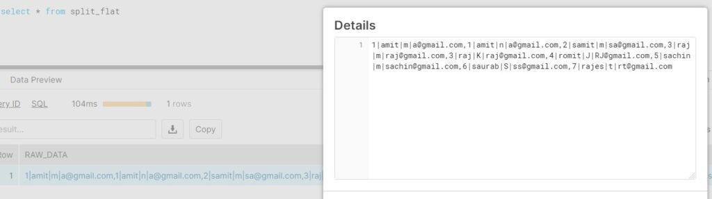 Snowflake: SPLIT,SPLIT_PART and FLATTEN - Cloudyard