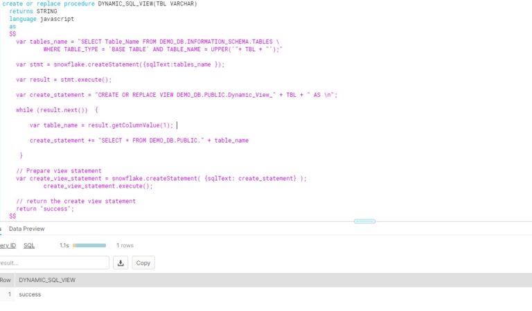 Snowflake Dynamic View Generation Cloudyard snowflake-dynamic-view-generation-cloudyard