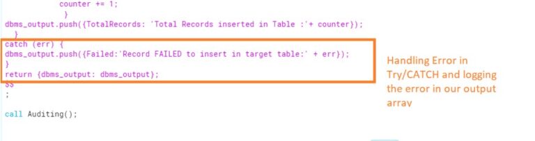 Logging: DBMS_OUTPUT in Snowflake Stored Procedures - Cloudyard