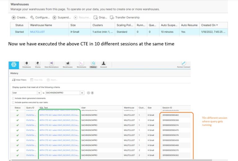 MultiClustering in Snowflake - Cloudyard