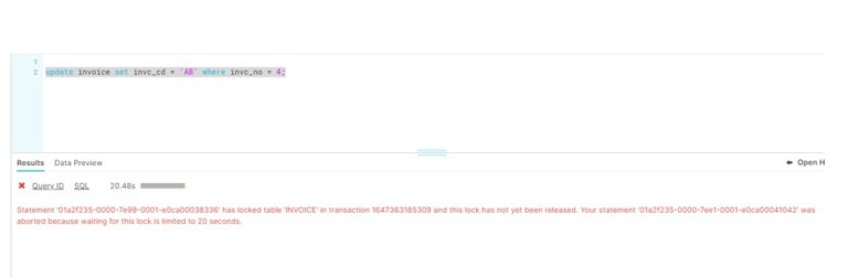 TRANSACTION LOCKS in Snowflake - Cloudyard