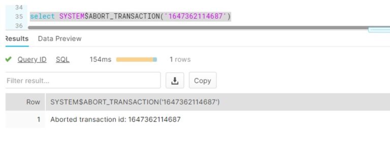 TRANSACTION LOCKS in Snowflake - Cloudyard