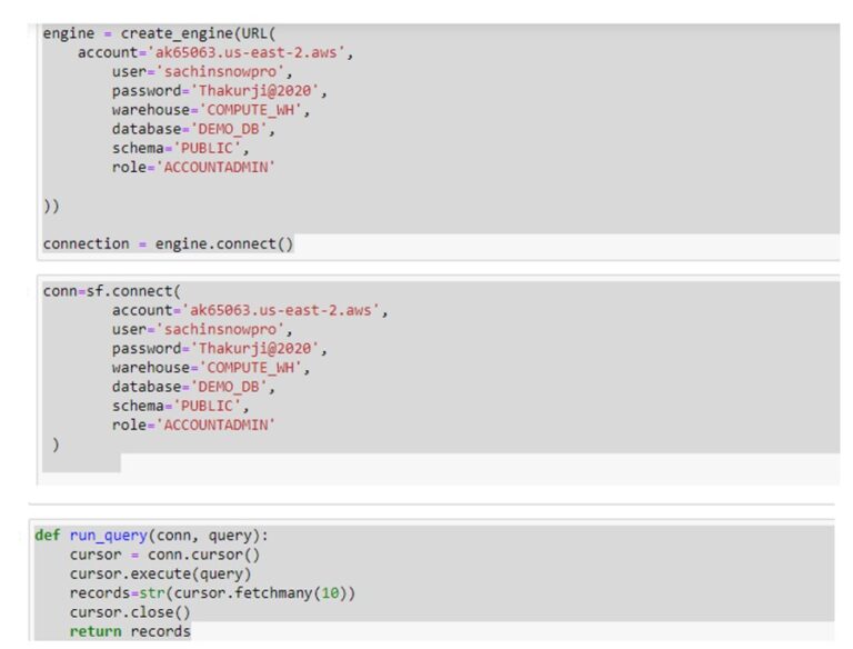 Snowflake Python REST API - Cloudyard