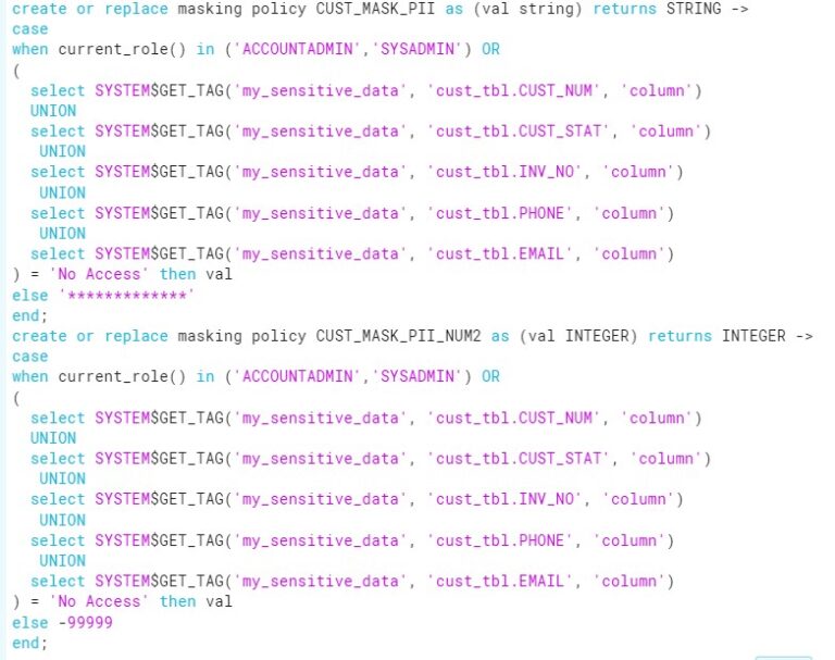 Object tagging with Dynamic Masking - Cloudyard