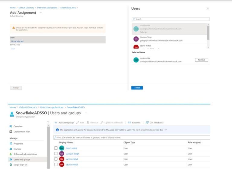 Snowflake SSO Login with Azure Active Directory - Cloudyard
