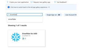 Snowflake SSO Login with Azure Active Directory - Cloudyard