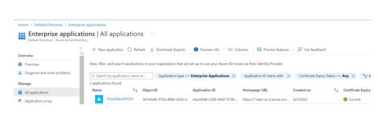Snowflake SSO Login with Azure Active Directory - Cloudyard