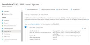 Snowflake SSO Login with Azure Active Directory - Cloudyard