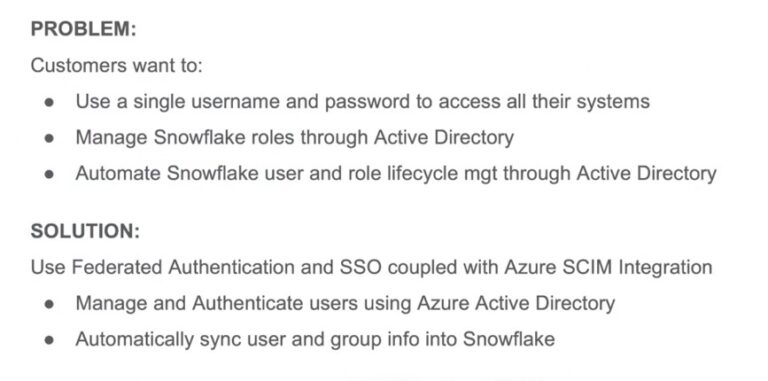 Snowflake SSO Login with Azure Active Directory - Cloudyard