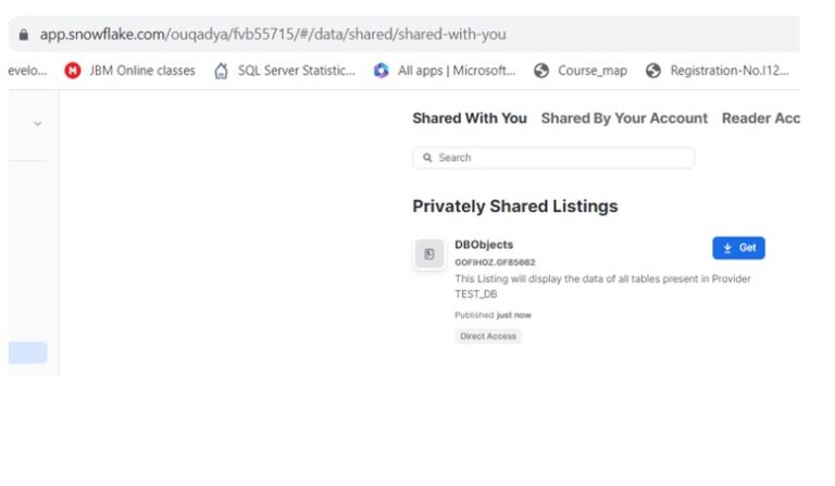 Data Sharing with Listing in snowflake - Cloudyard