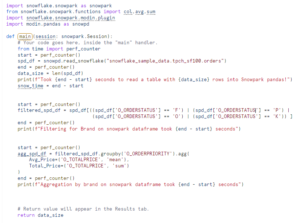 Unlocking the Power of Snowpark DataFrames with Modin - Cloudyard