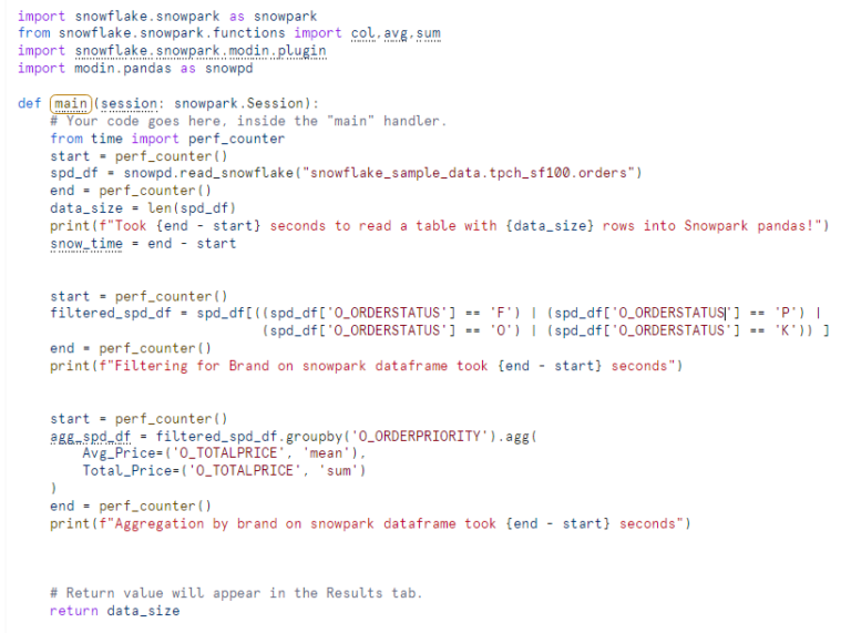 Unlocking the Power of Snowpark DataFrames with Modin - Cloudyard